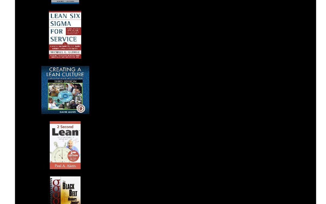 Lean Library – A Collection of Powerful Lean Six Sigma Books | Lean ...