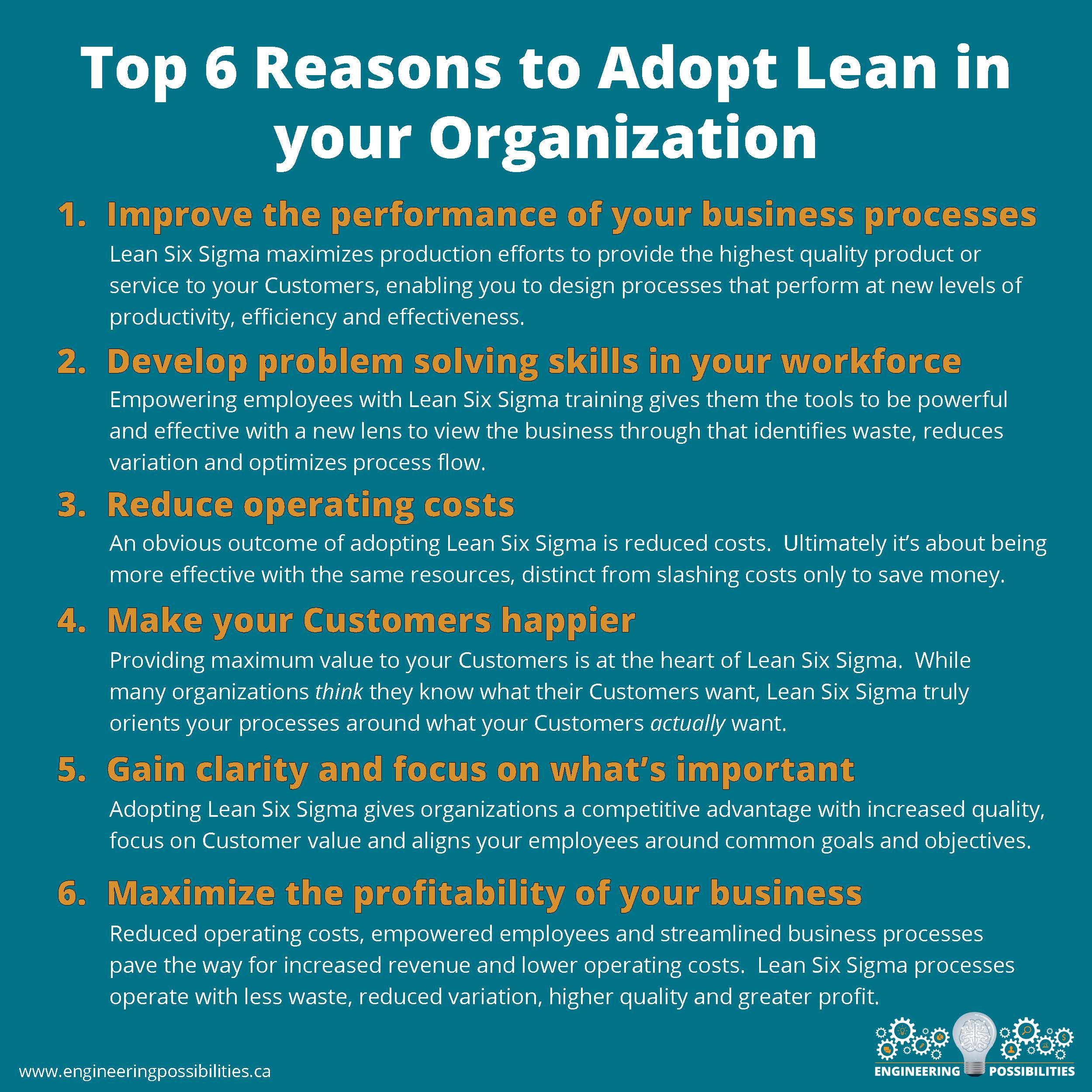 Lean Infographics | Lean Possibilities